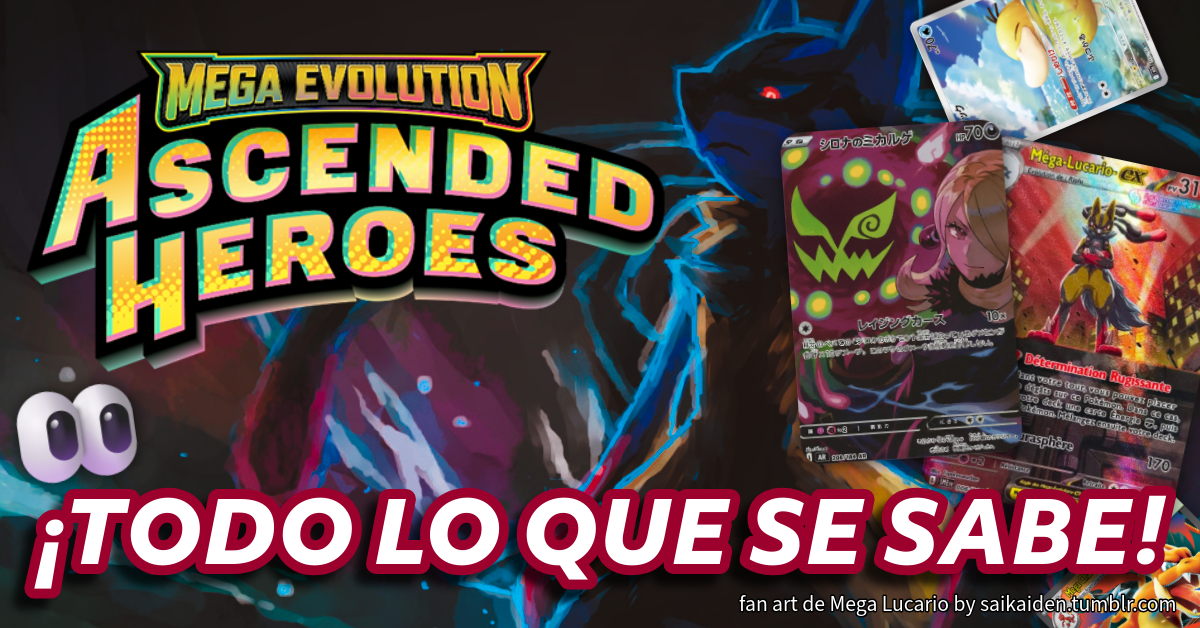 👏 Pokemon 2025: ¡Ascended Heroes anunciada! | PoPoke.es
