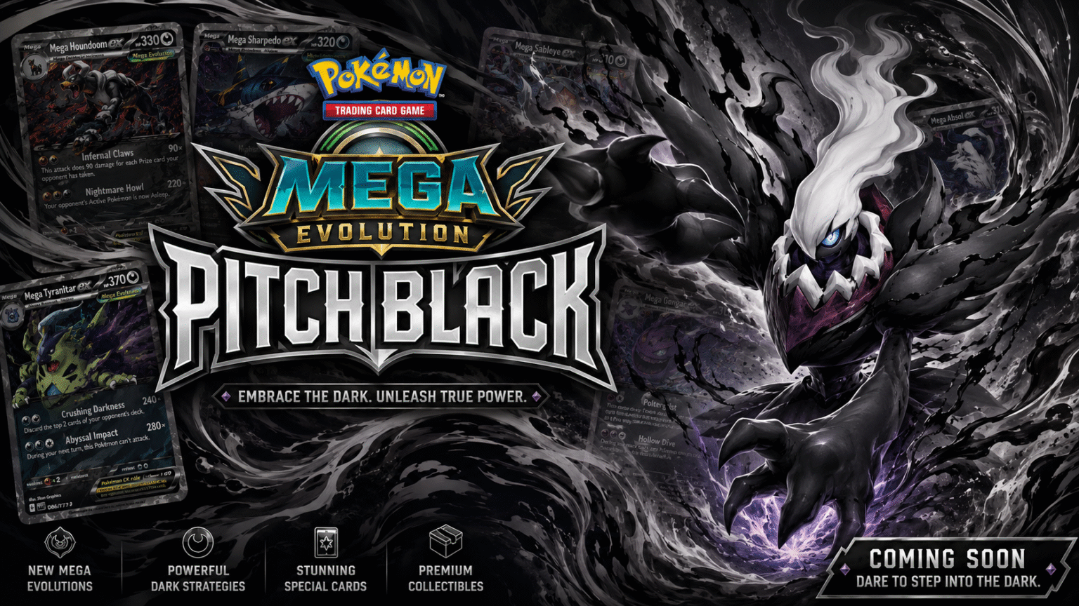 Pitch Black Decubre Todos Los Productos El Set De Mega Darkrai Ex